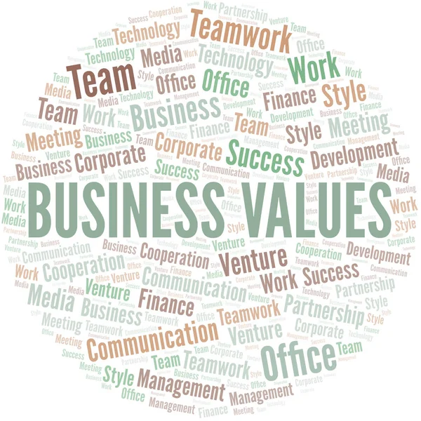 Valores corporativos imágenes de stock de arte vectorial | Depositphotos