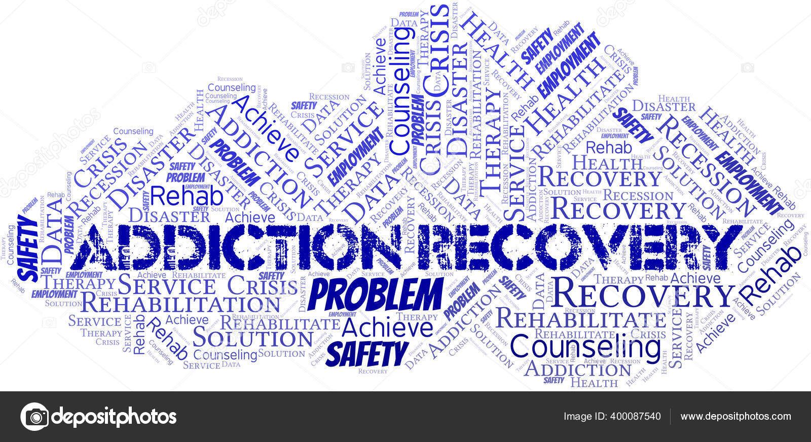 Addiction Recovery Vector Word Cloud Made Text Only Stock Vector by ... Addiction Recovery Vector Word Cloud Made Text Only Stock Vector by ...