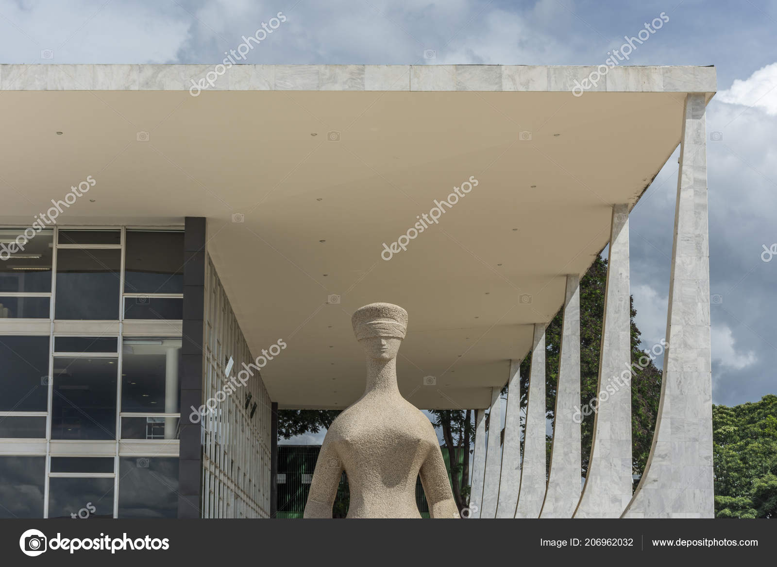 Public Building Supreme Court Justice Central Brasilia Federal District ...