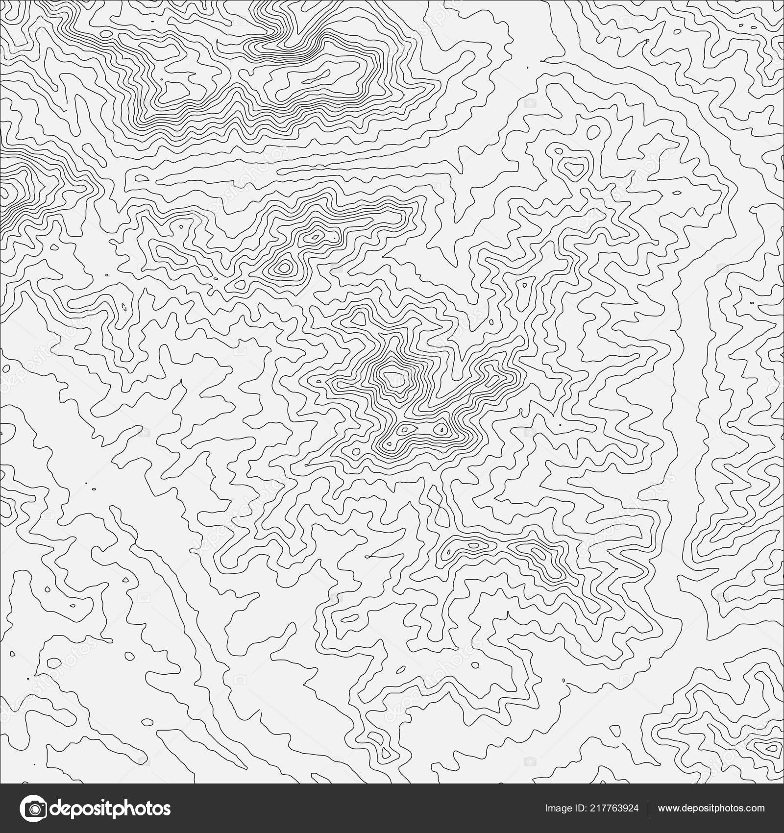 Topographic map background concept with space for your copy. Topo ...