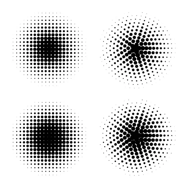 Vector retro style dotwork background. Abstract dotted stippling ...