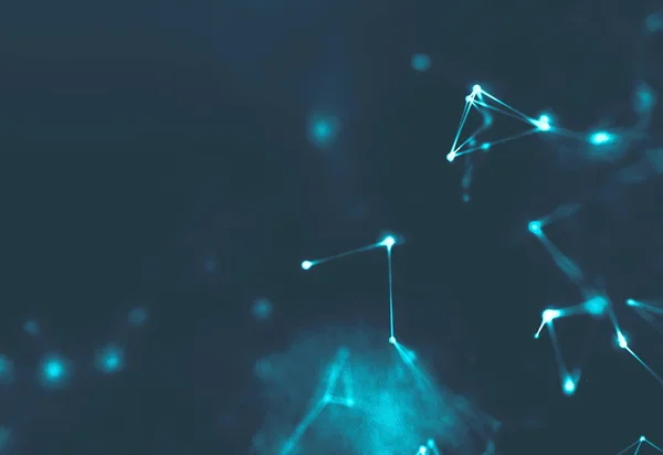 Music background. Big Data Particle Flow Visualisation. Science ...