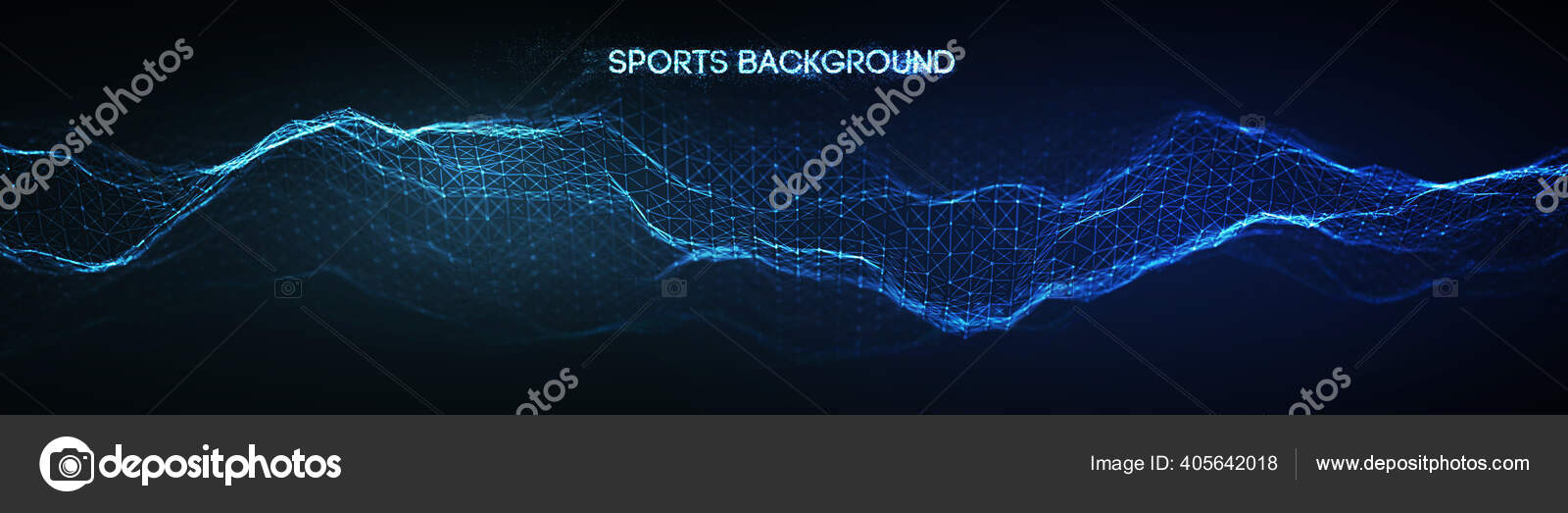Sport background vector illustration. Mixed media run, soccer website ...