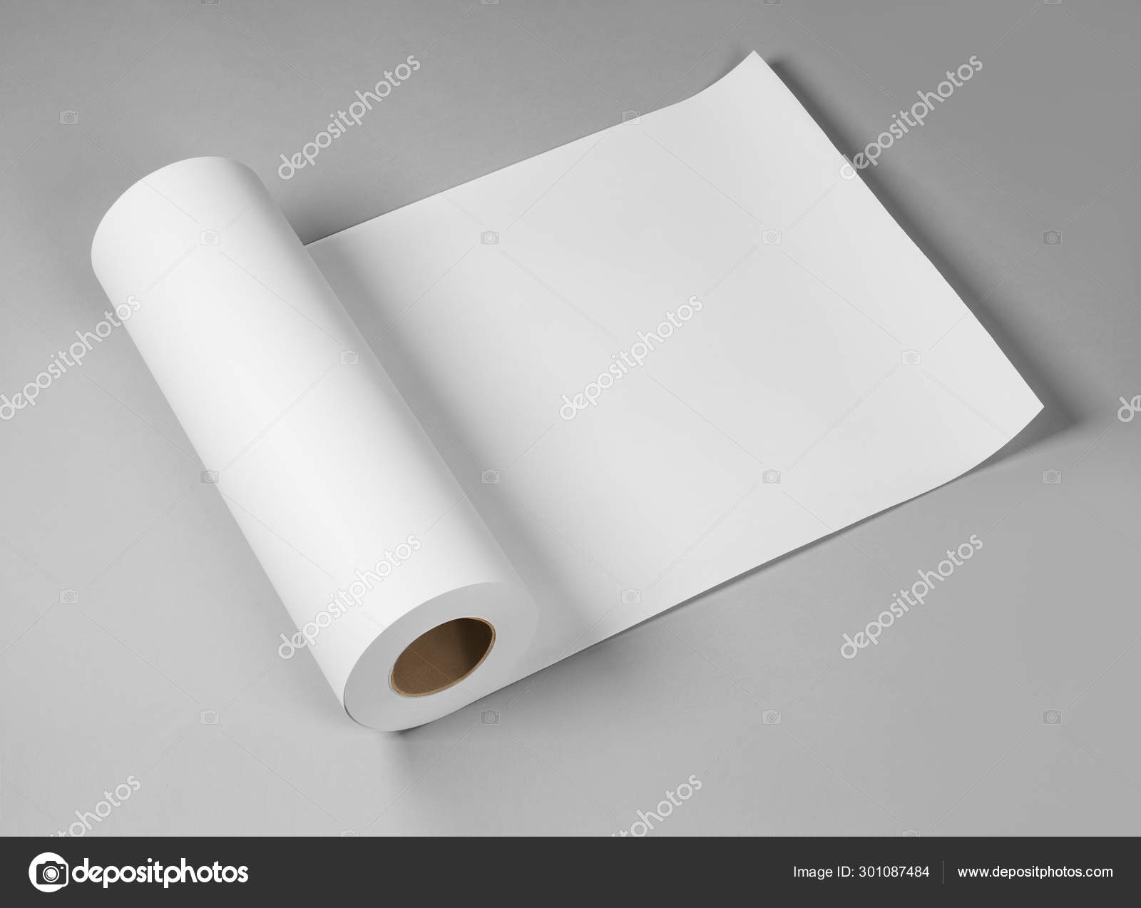 White Wrapping Paper Rolls