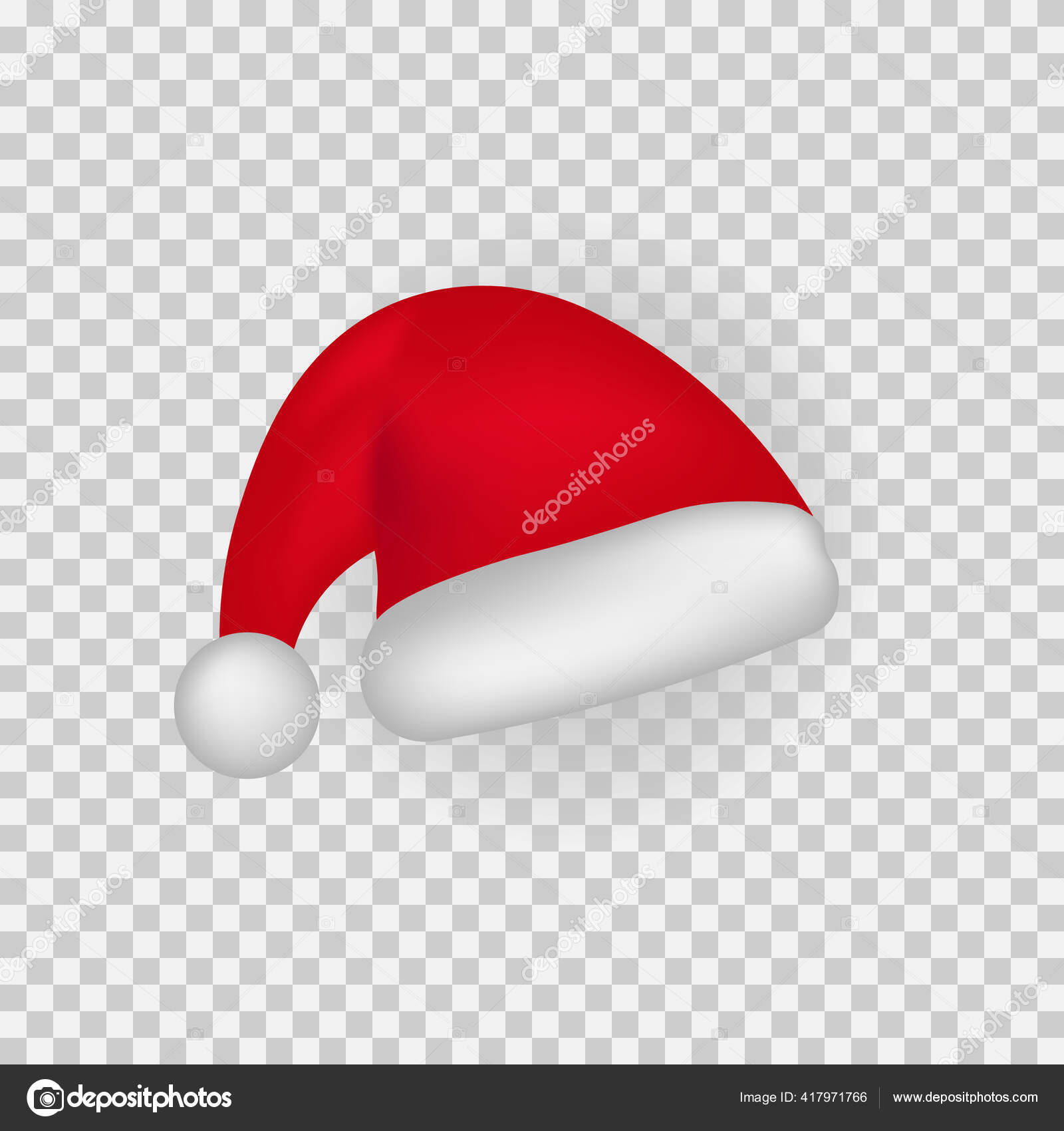 Santa Hats Transparent