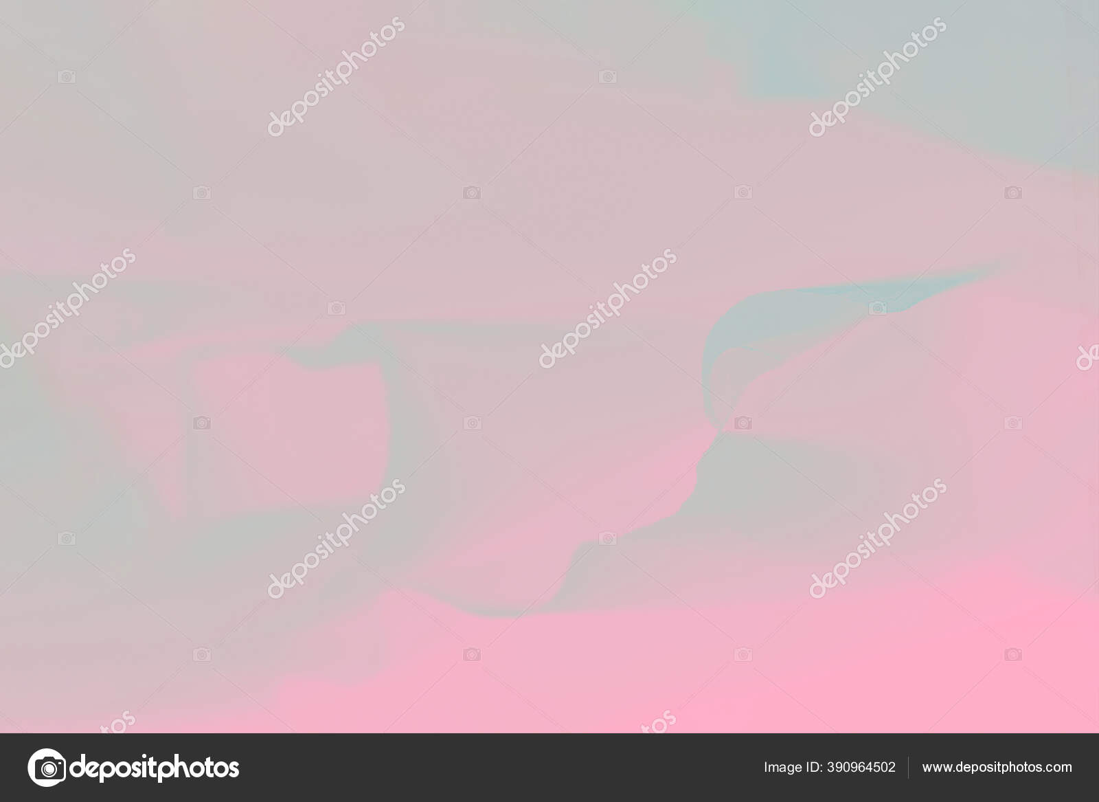 Pink and mint color gradient abstract background with blurred lines ...