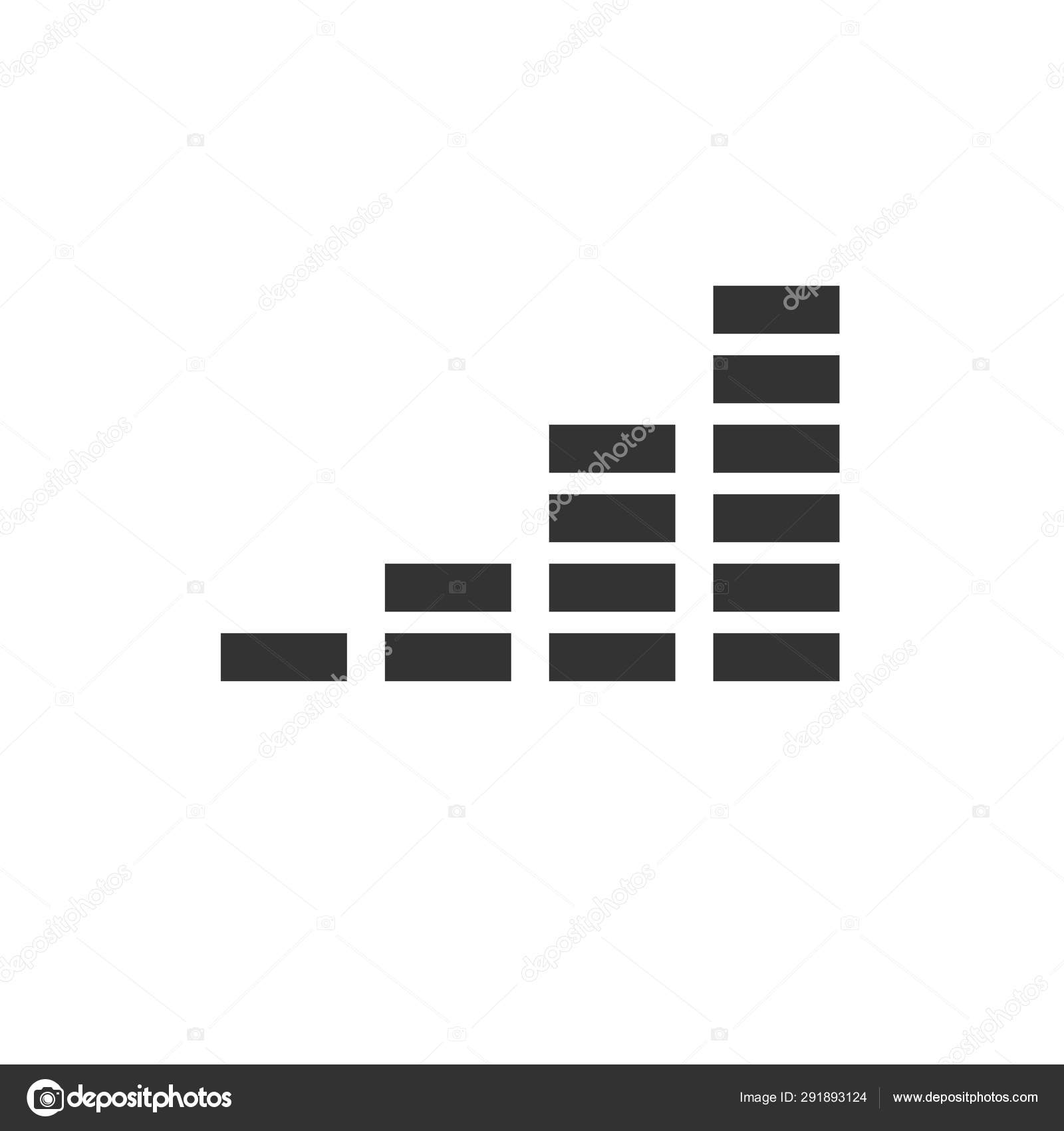 Chart , Schedule , Graph , diagram , black sign design. Icon Gro Stock ...