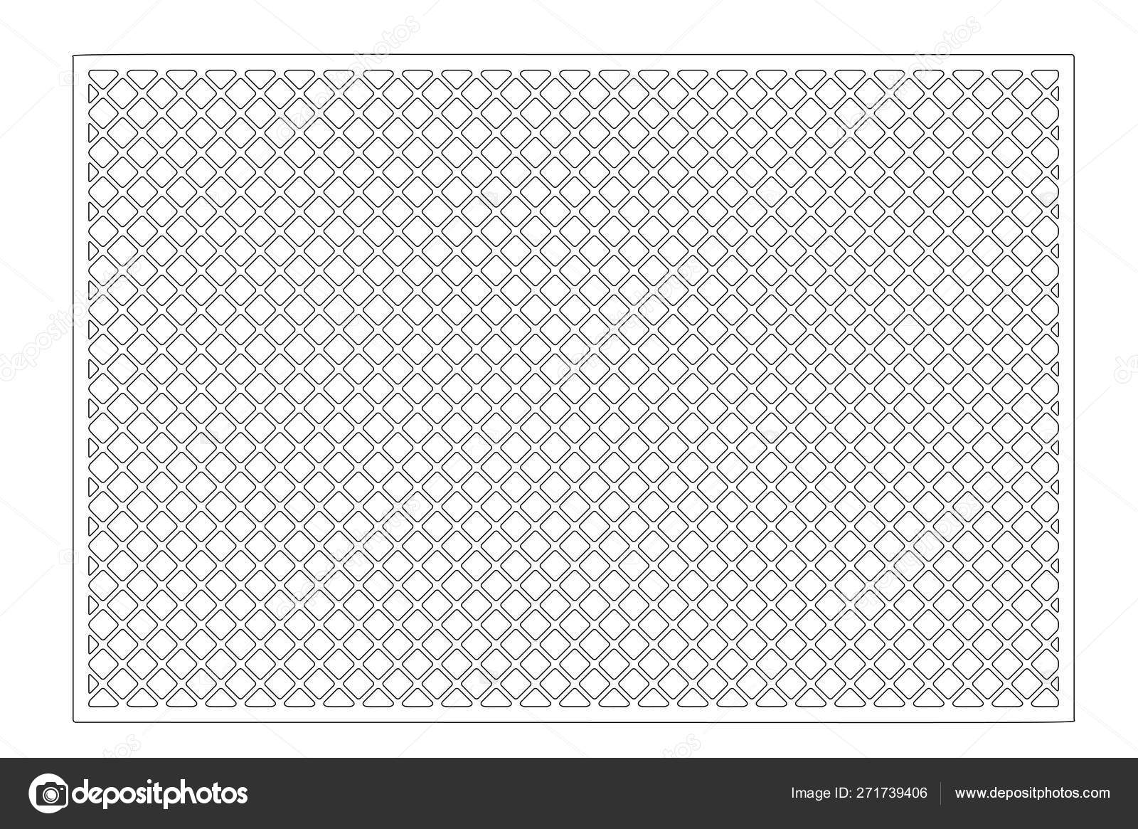 Laser cut panel. Decorative card for cutting. Geometry line grid ...