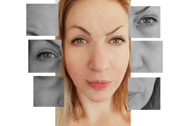 Face collage woman Stock Photos, Royalty Free Face collage woman Images ...