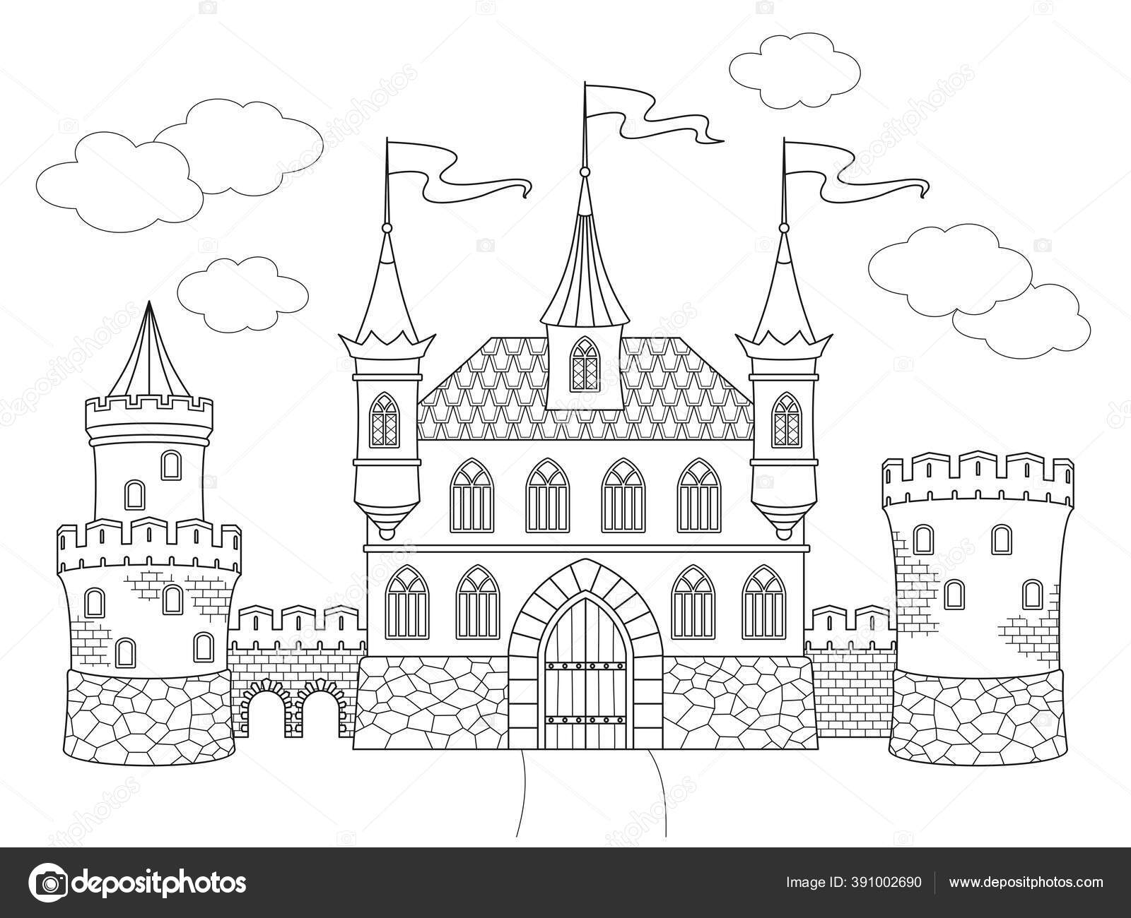 Castle Window Template