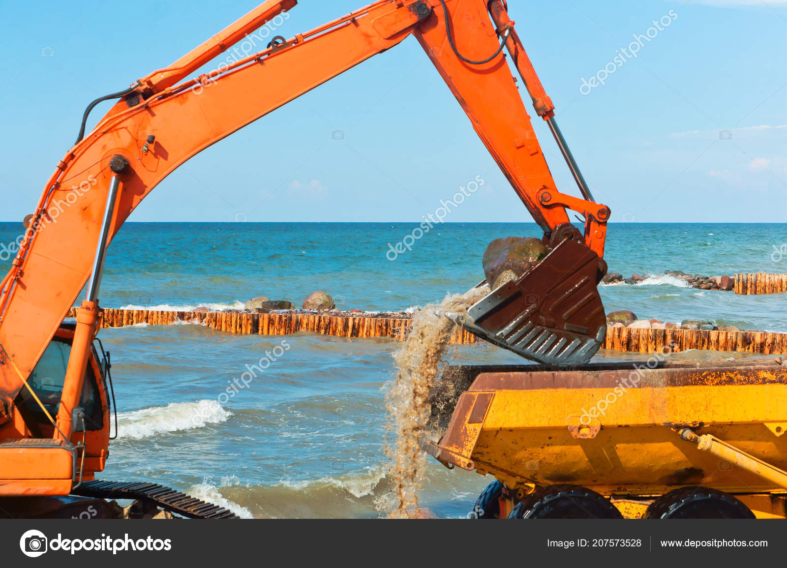 Construction Equipment Shore Construction Breakwaters Coastal ...