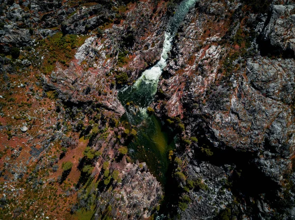Top down view of mountain river in Sierra Nevada Stock Photo by ©spvvk ...