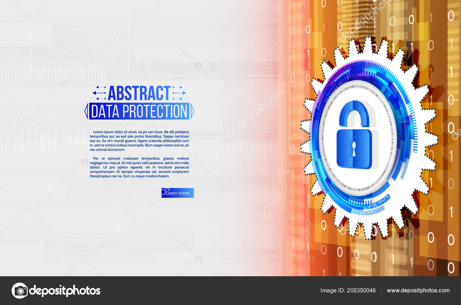 Cyber Security Technology Concept Global Network Mechanism Abstract ...