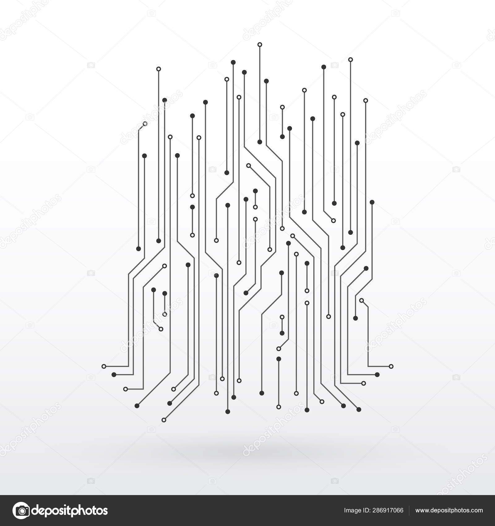 High-tech technology background texture. Stock Vector by ©arthead 286917066