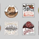 Fun Halloween Spoof Labels Set 4 Stock Vector Image by ©janeh15 #20458425