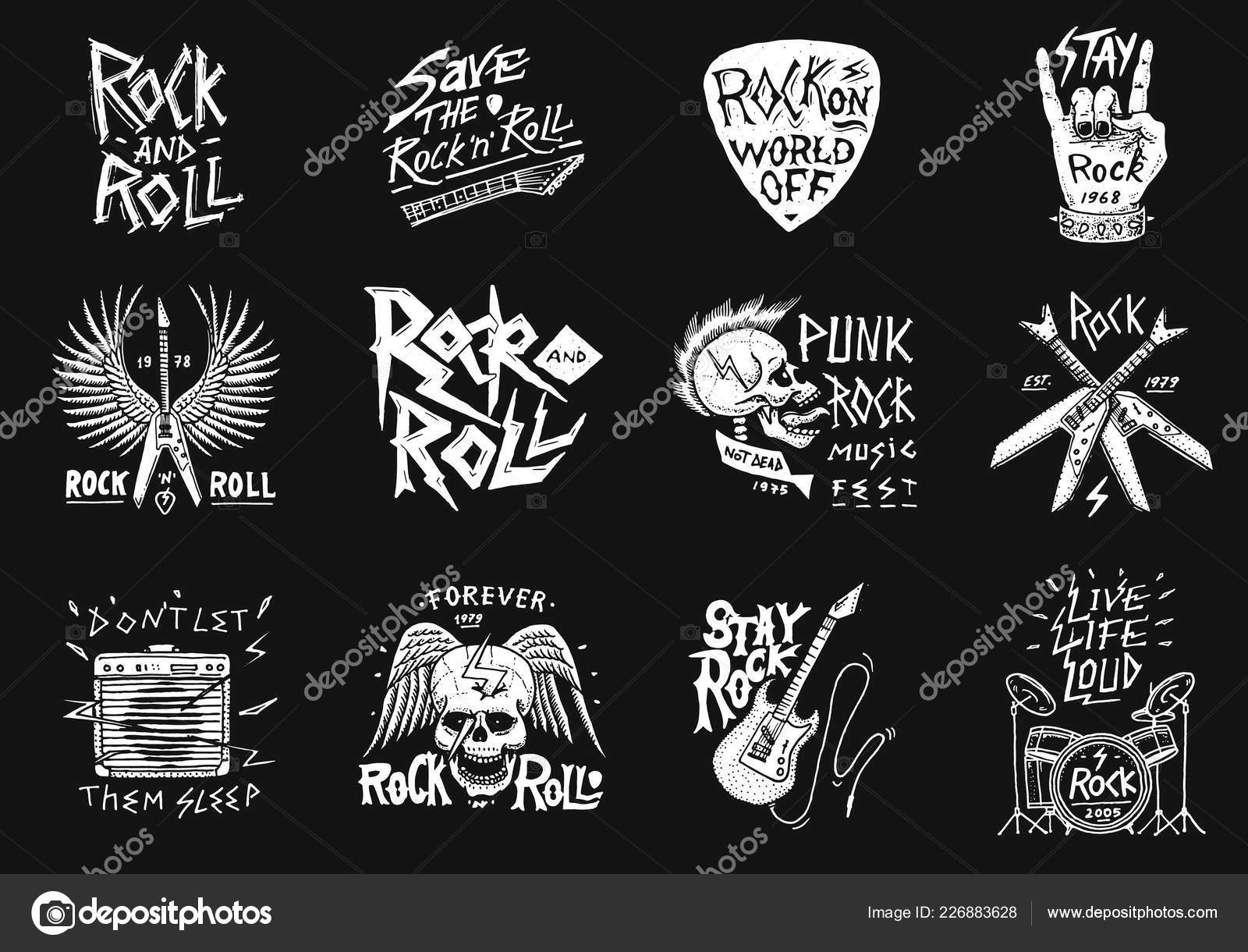 Heavy Metal Symbols