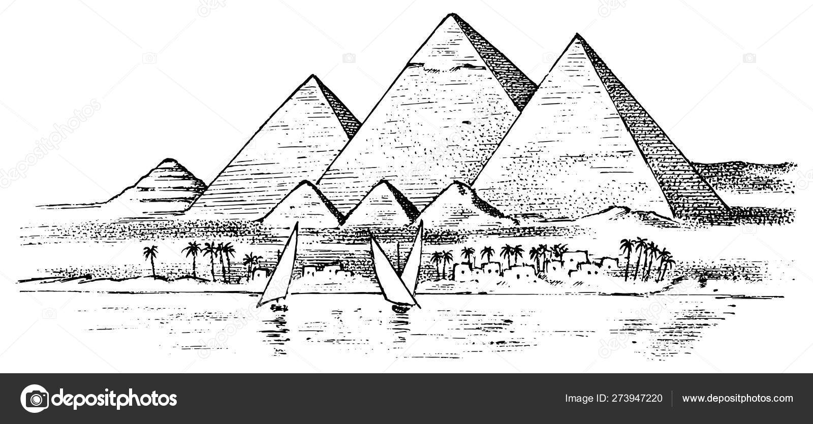 Seven Wonders of the Ancient World. Great Pyramid of Giza. The great ...