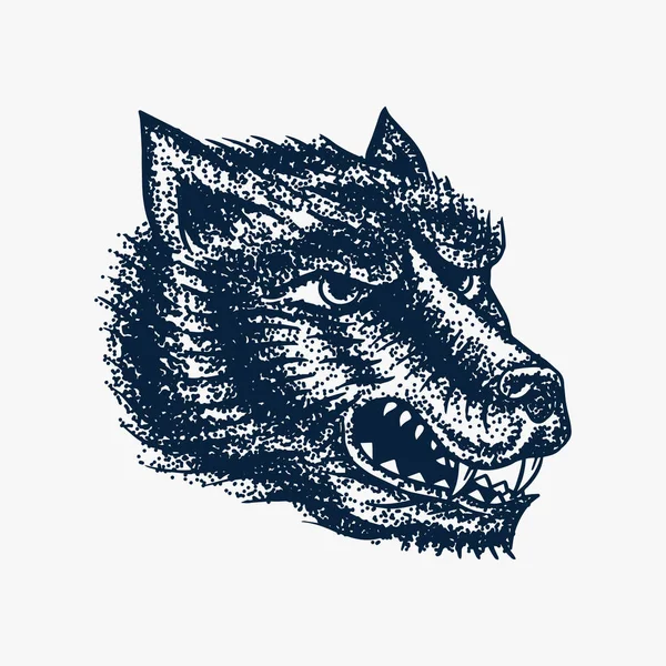 Wolf scream Vector Art Stock Images | Depositphotos