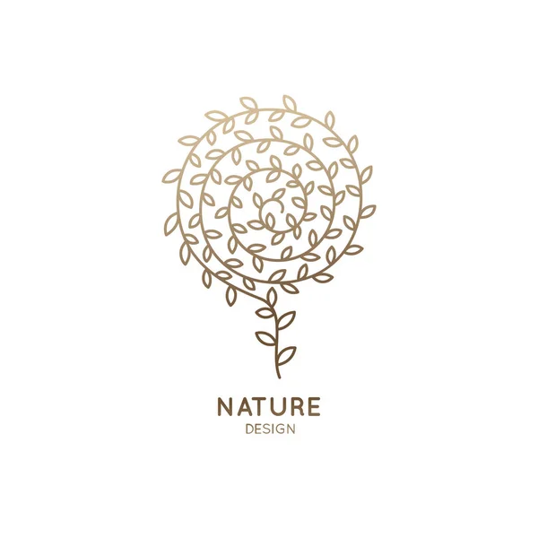 Abstract flower logo - Stock Image - Everypixel