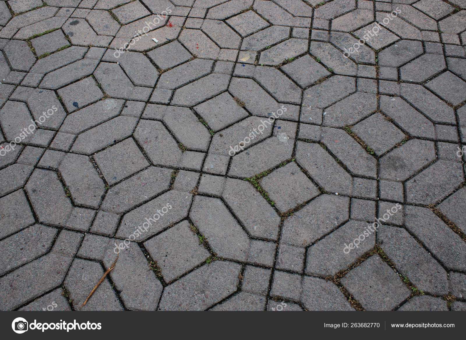 Pattern of triangles within circles within squares — Stock Photo ...