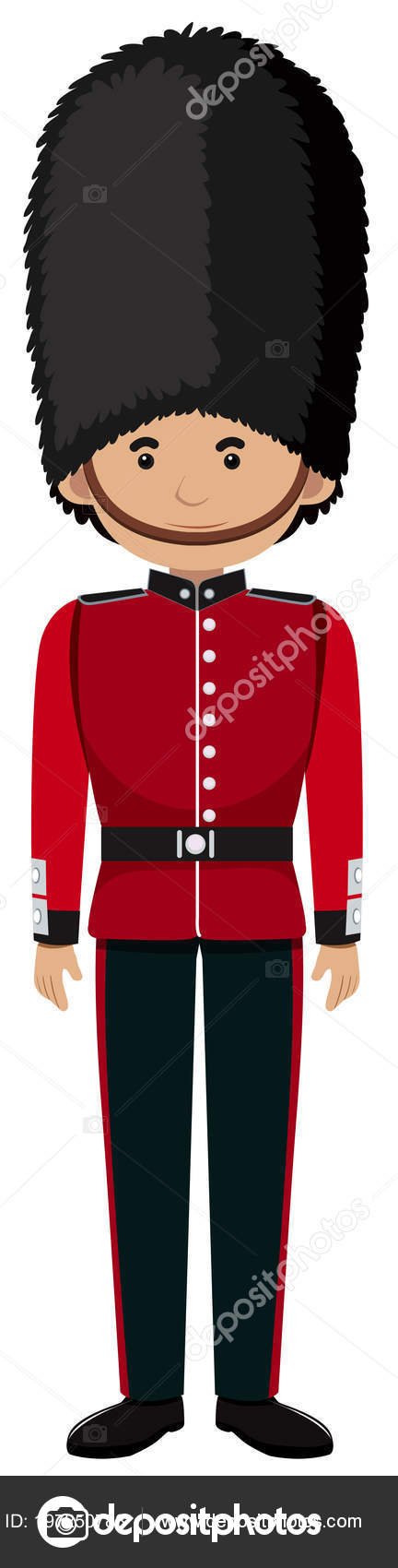 Buckingham Palace Guard Clipart