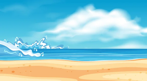 100,000 Beach cartoon background Vector Images | Depositphotos