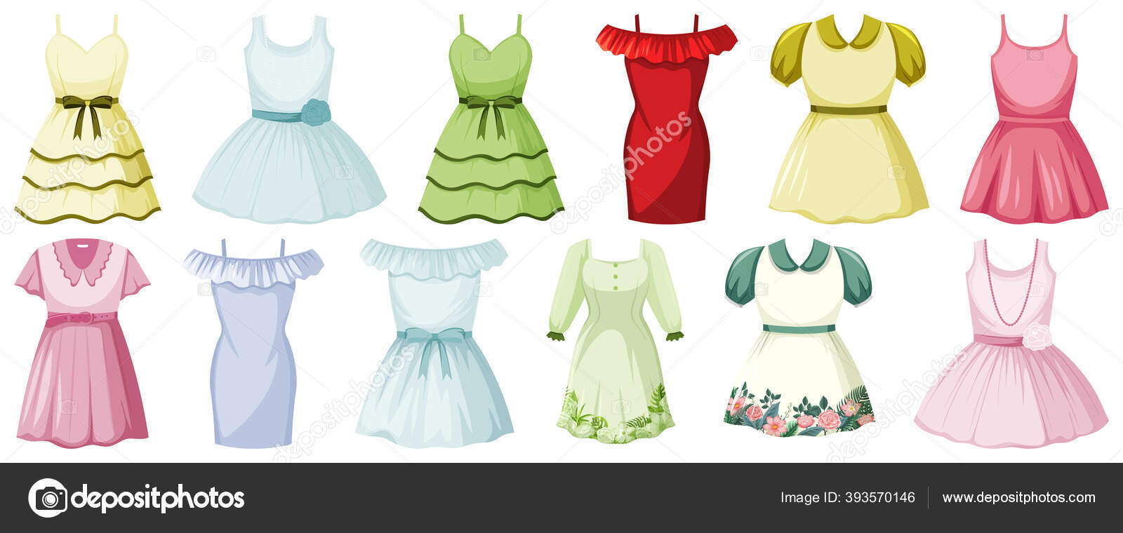 一套模仿插图的衣服 Stock Vector By ©brgfx 393570146