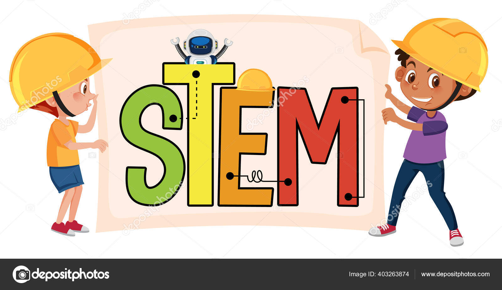 Engineering Kids Clipart