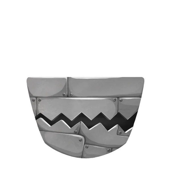 Máscara de Boca Robótica. Idea Creativa, Arte Innovador, Ilustración ...