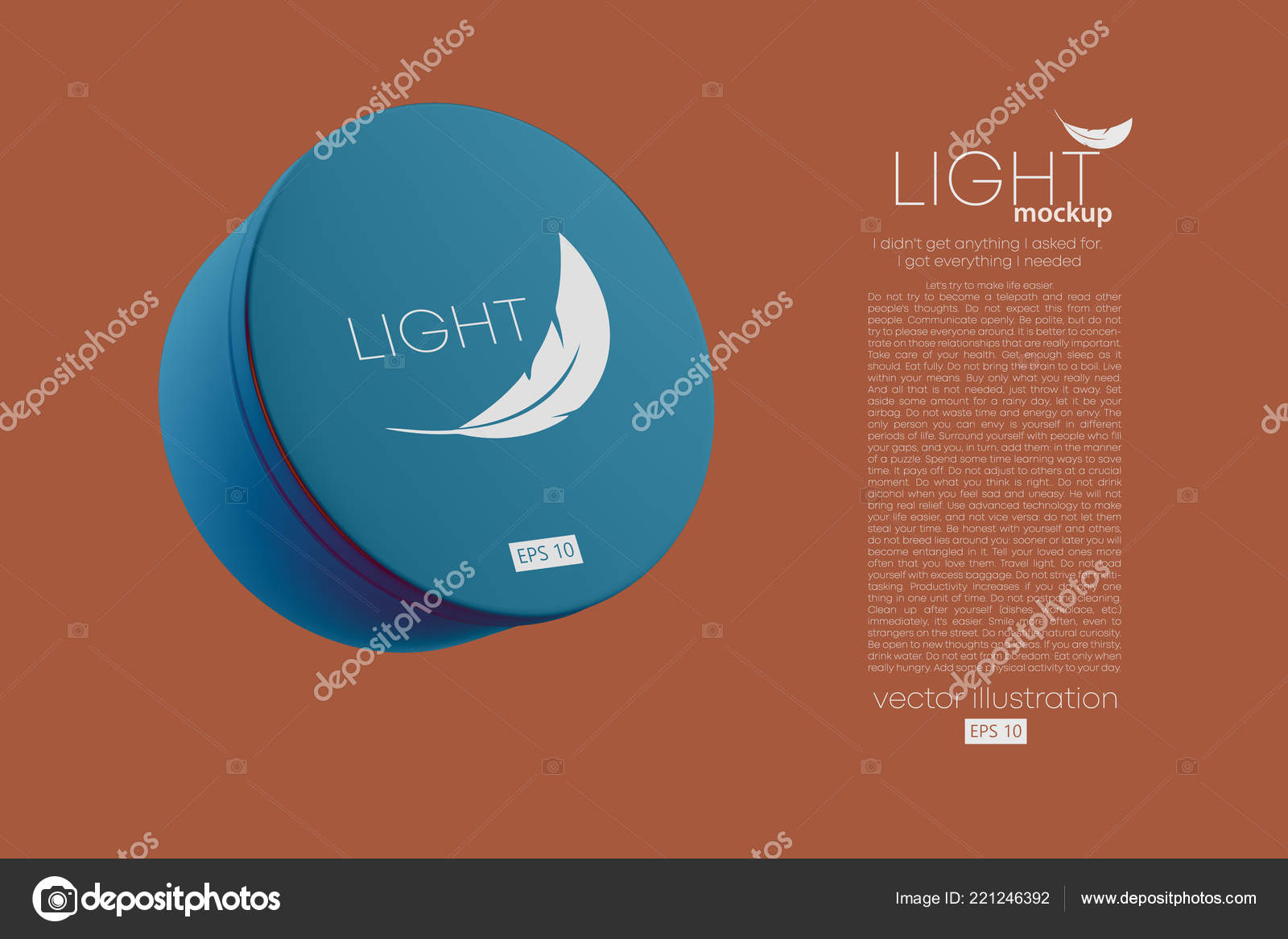 Cardboard 3d boxes mockups color can be changed in one click Vector ...