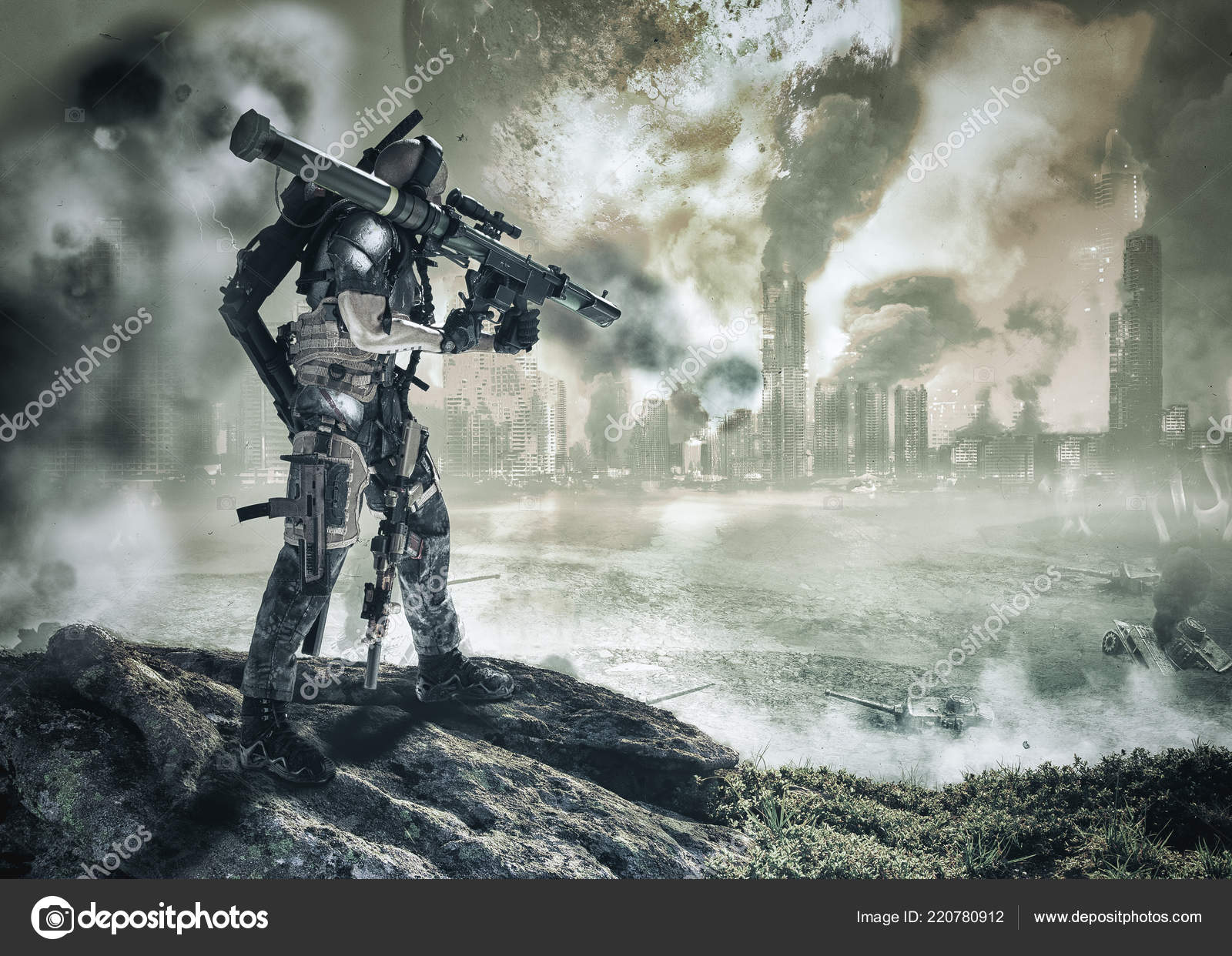 Futuristic Rocket Launcher