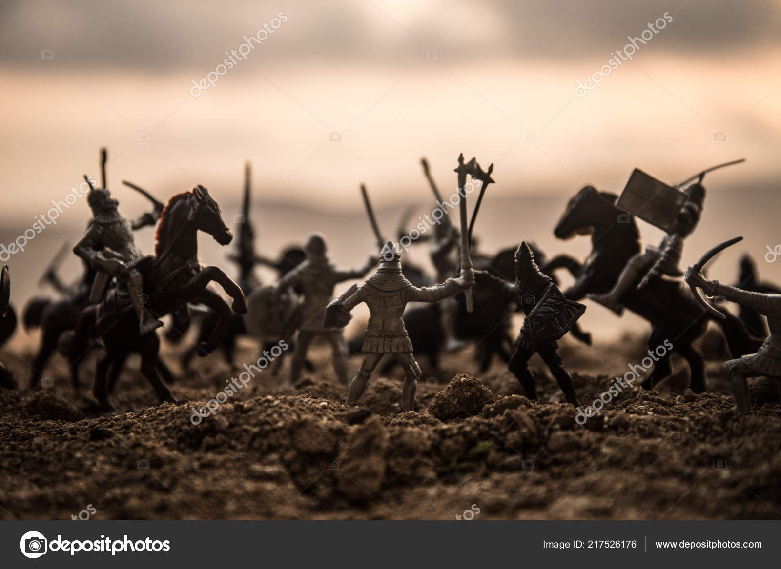 Medieval Battlefield Background