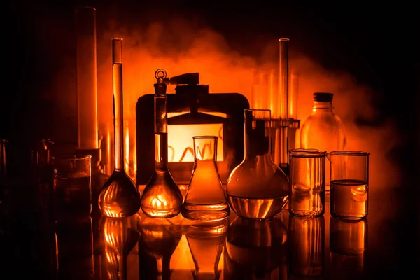 Dark chemistry laboratory Stock Photos, Royalty Free Dark chemistry ...