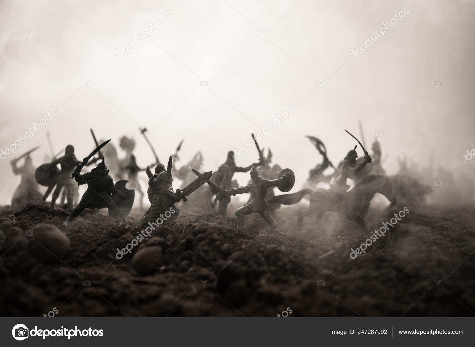 Medieval Battle Scene