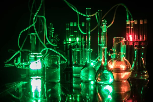 Dark chemistry laboratory Stock Photos, Royalty Free Dark chemistry ...