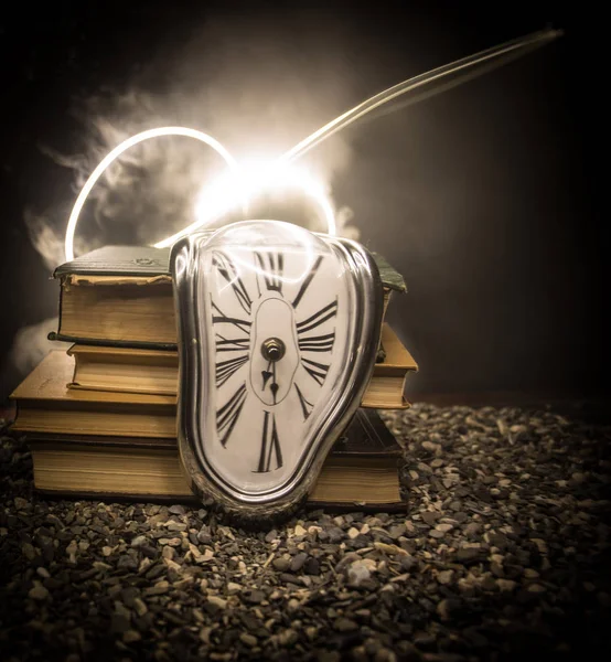 Melting clock Stock Photos, Royalty Free Melting clock Images ...