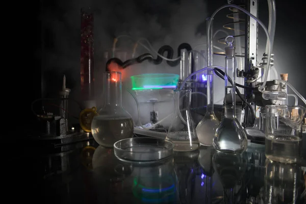 Dark chemistry laboratory Stock Photos, Royalty Free Dark chemistry ...