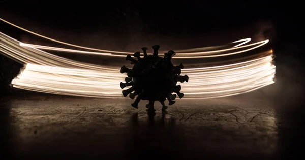 Coronavirus 2019-nCov novel coronavirus concept. Big Corona virus ...