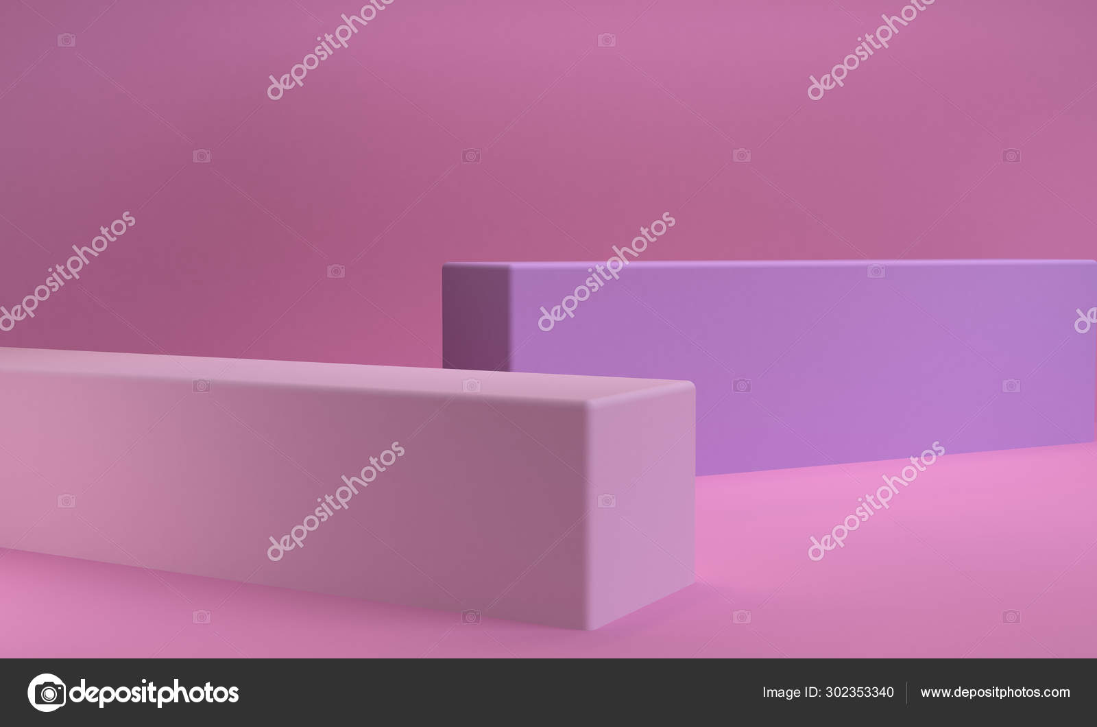 Geometric shape scene minimal, 3d rendering. — Stock Photo © vijaifoon ...