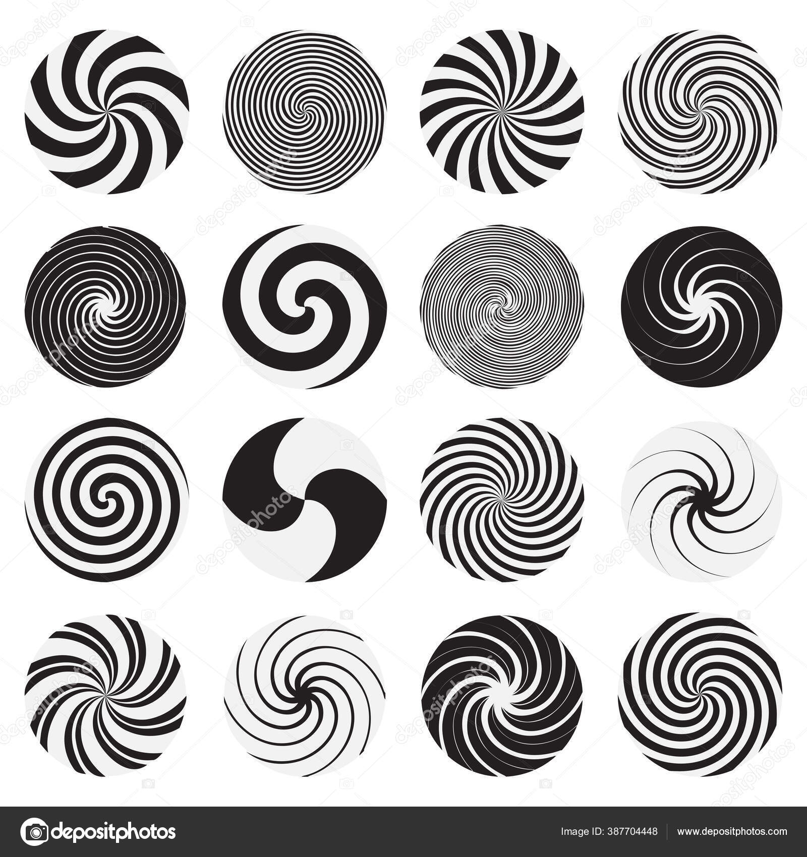 Vector swirl set Stock Vector by ©rioabajorio 387704448