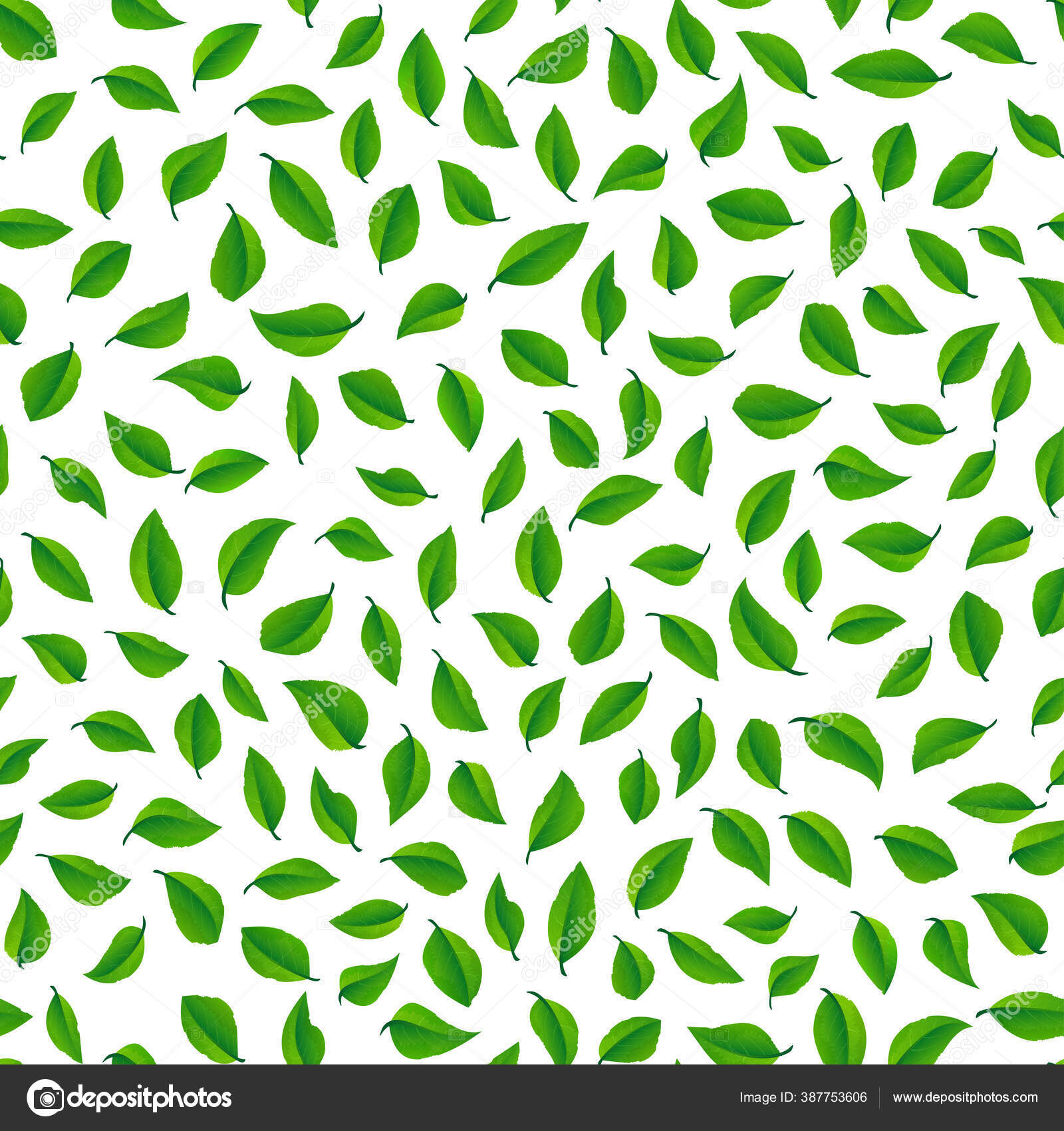 Leaves seamless pattern Stock Vector by ©rioabajorio 387753606