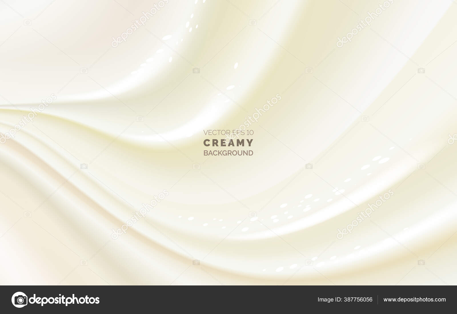 Soft creamy background Stock Vector Image by ©rioabajorio #387756056