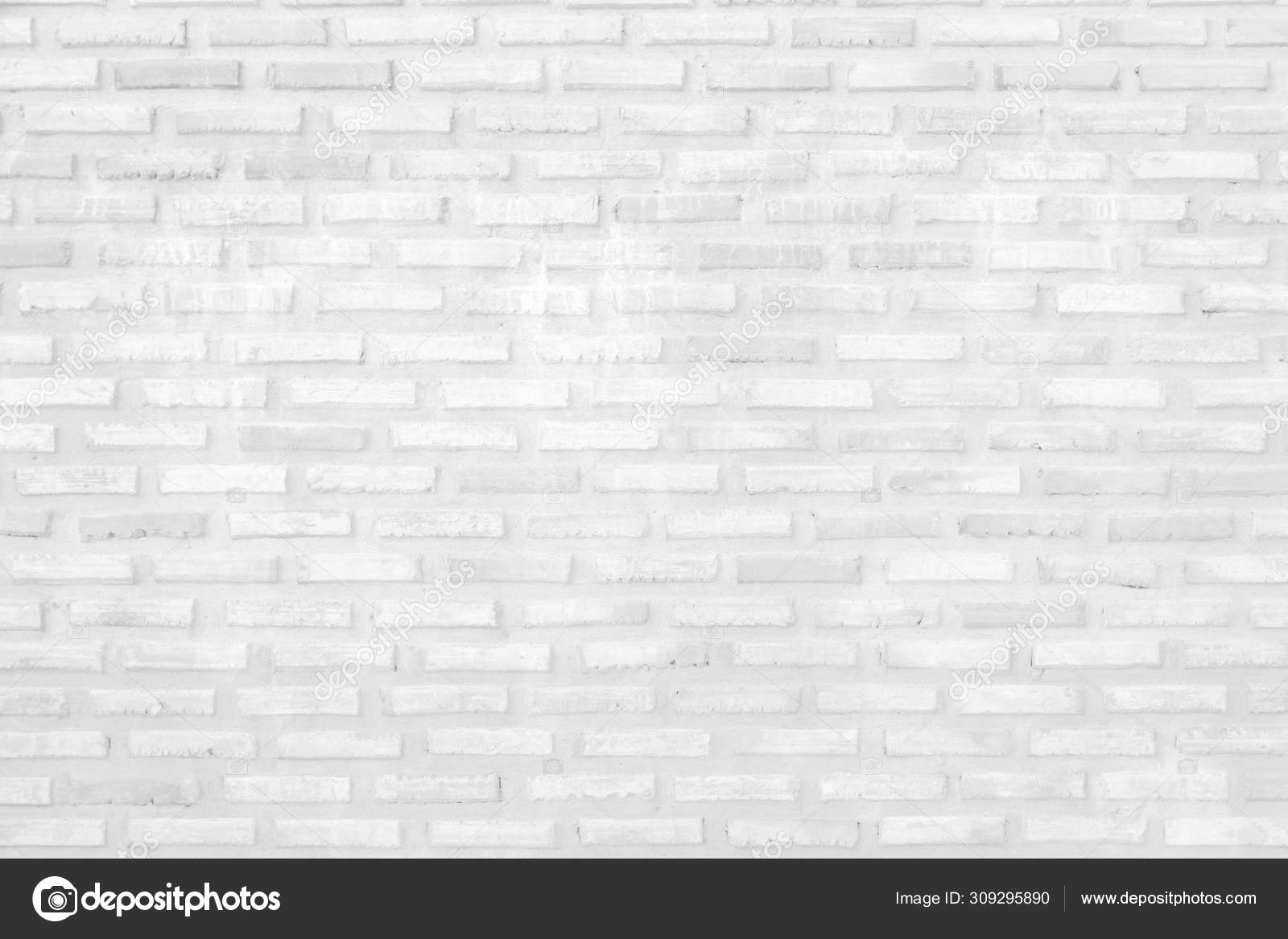 Wall white brick wall texture background in room at subway. Brickwork ...