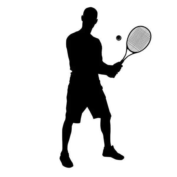 Tenista negra Stock vektory, Royalty Free Tenista negra Ilustrace ...