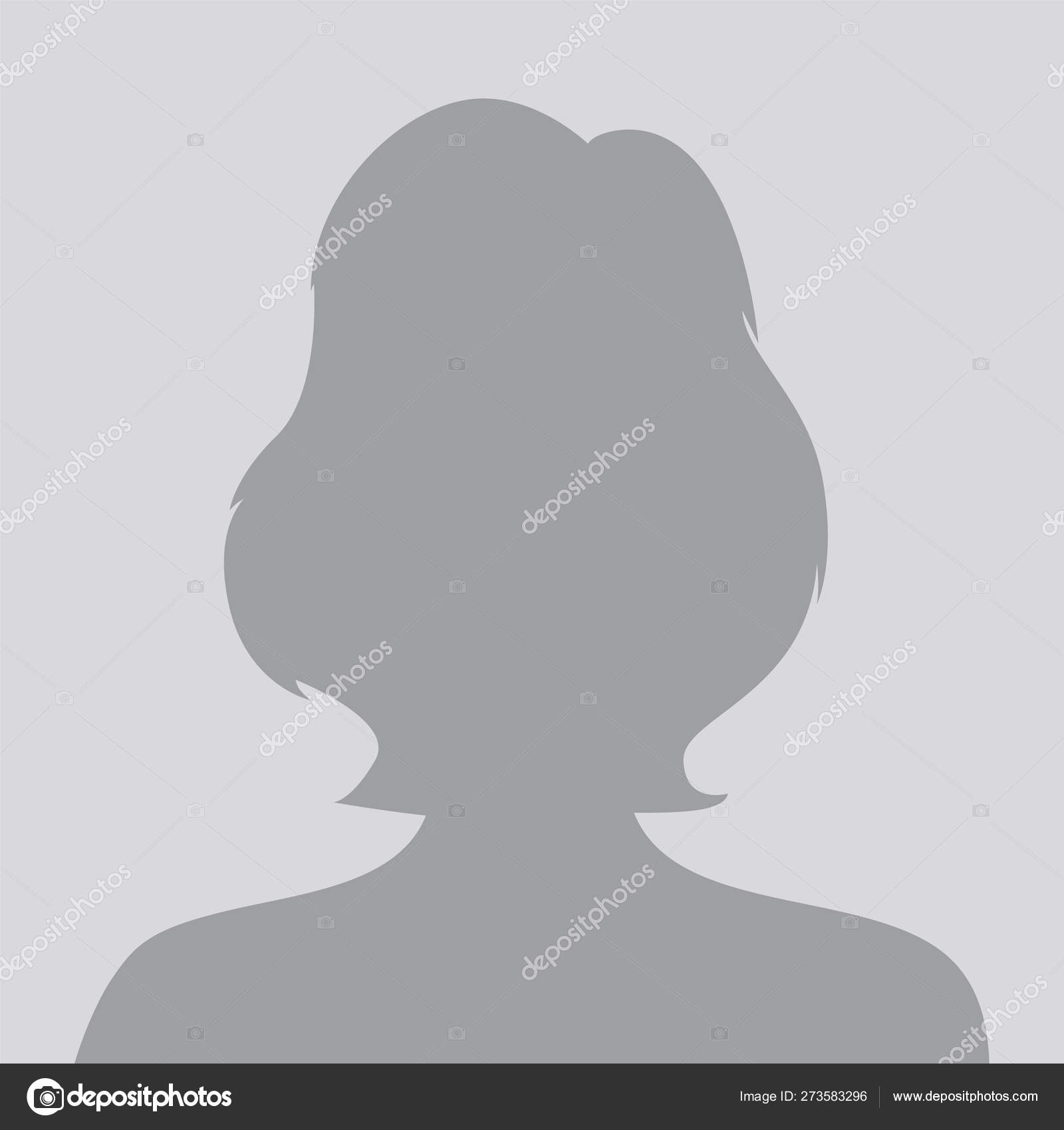 Person gray photo placeholder woman Stock Vector Image by ©Apoev #273583296