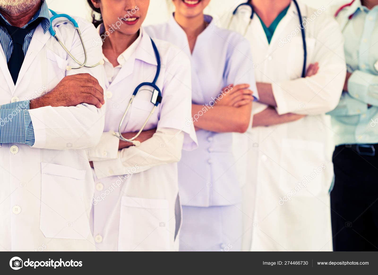 Healthcare people group working in hospital. Stock Photo by ©BiancoBlue ...