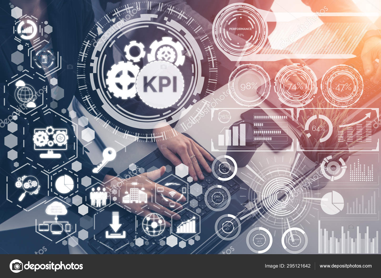 KPI Key Performance Indicator for Business Concep Stock Photo by ...