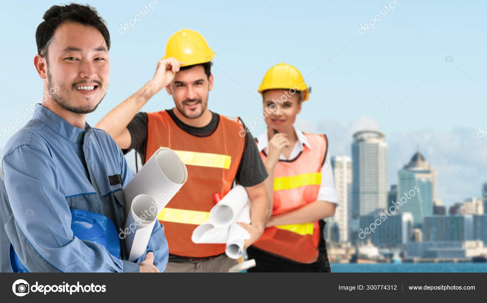 Engineering people solution service concept. — Stock Photo © BiancoBlue ...