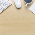 Office desk workspace and table background. Stock Photo by ©BiancoBlue ...