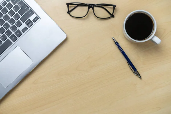 Office desk workspace and table background. Stock Photo by ©BiancoBlue ...